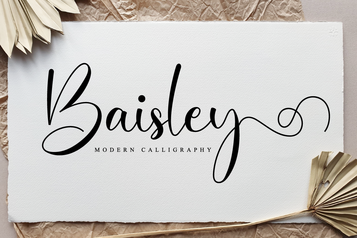 Baisley Font by Nissa Studio